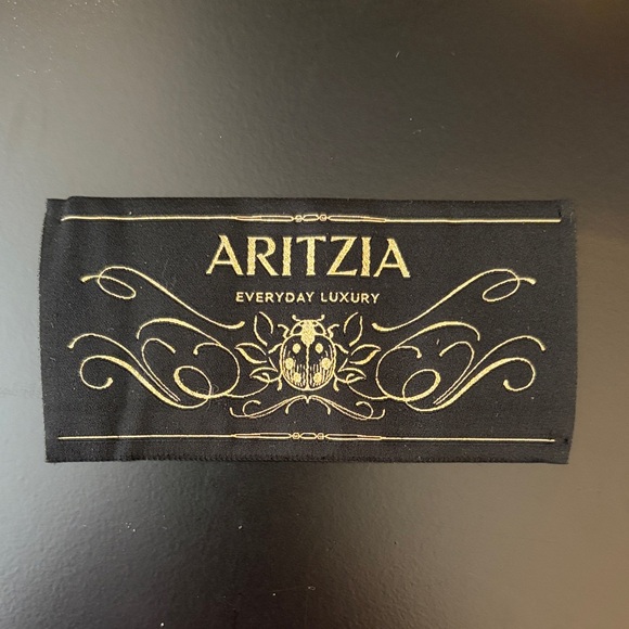 Aritzia | Accessories | Aritzia Black Label With Gold Design | Poshmark